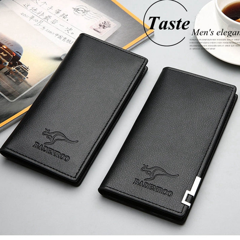 Buy 1 get 1 Free Stylish slim long PU leather Mobile wallet ...